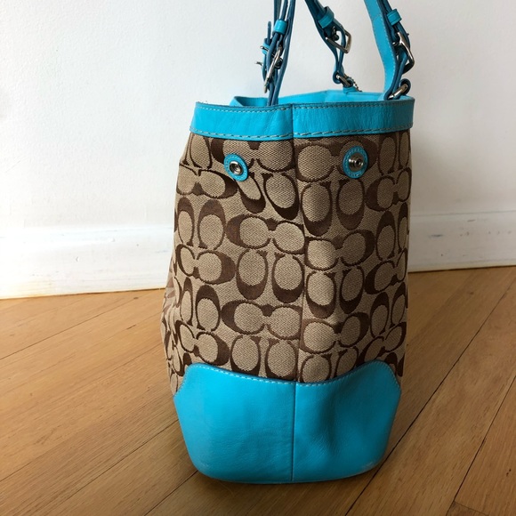 Coach | Bags | Coach Logo Tote | Poshmark